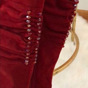 Italina | Shoes | New Gorgeous Red Boots | Poshmark